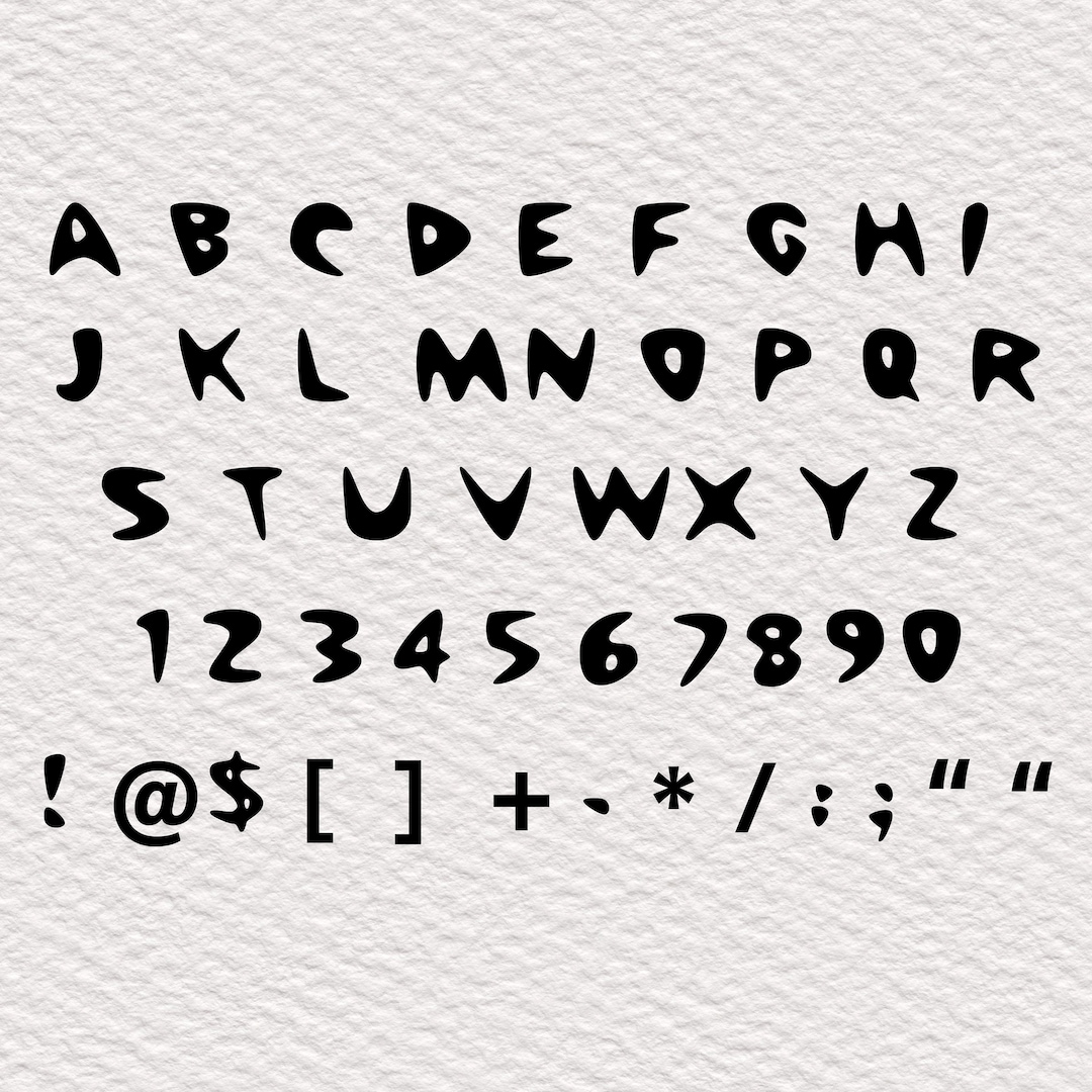 Cheap Font TTF Ai SVG PNG Eps Cricut Procreate Illustrator and Other ...