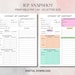 IEP Snapshot Page|special Education Printable|iep Summary Sheets|iep ...