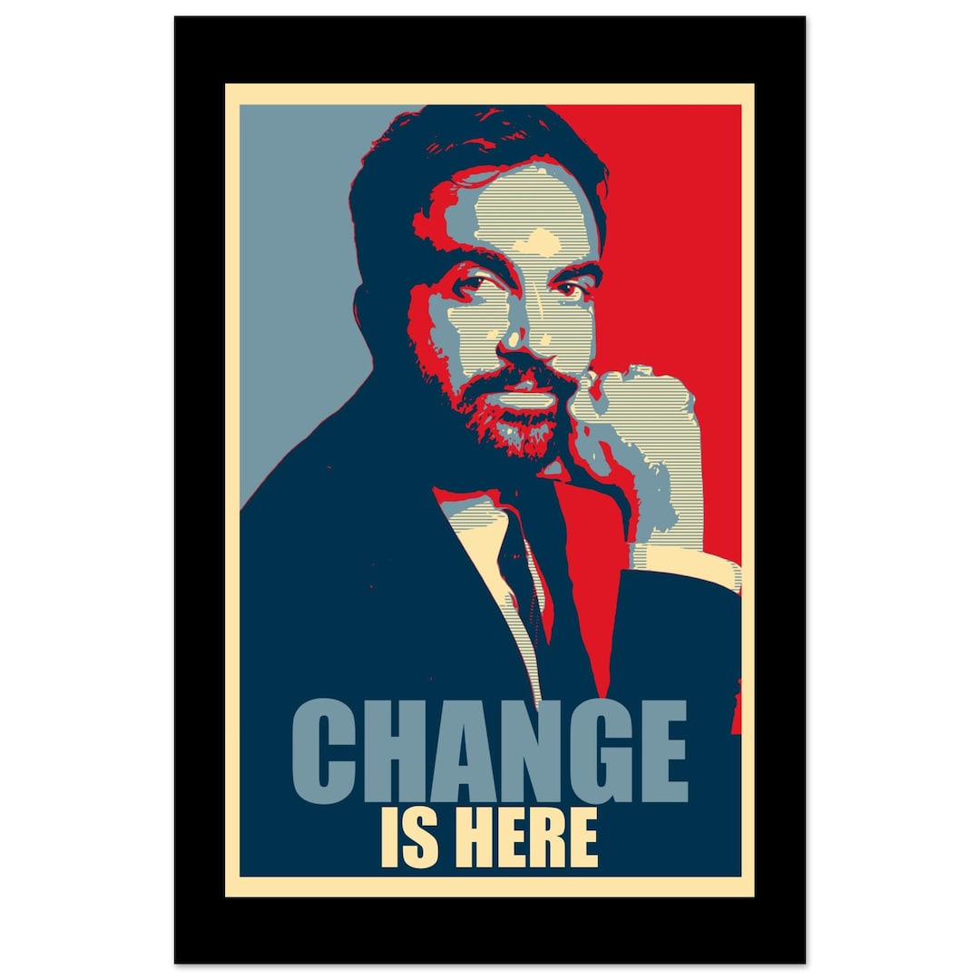 Zohran for Change Mamdani Election Poster Bold Political Art Print NYC ...