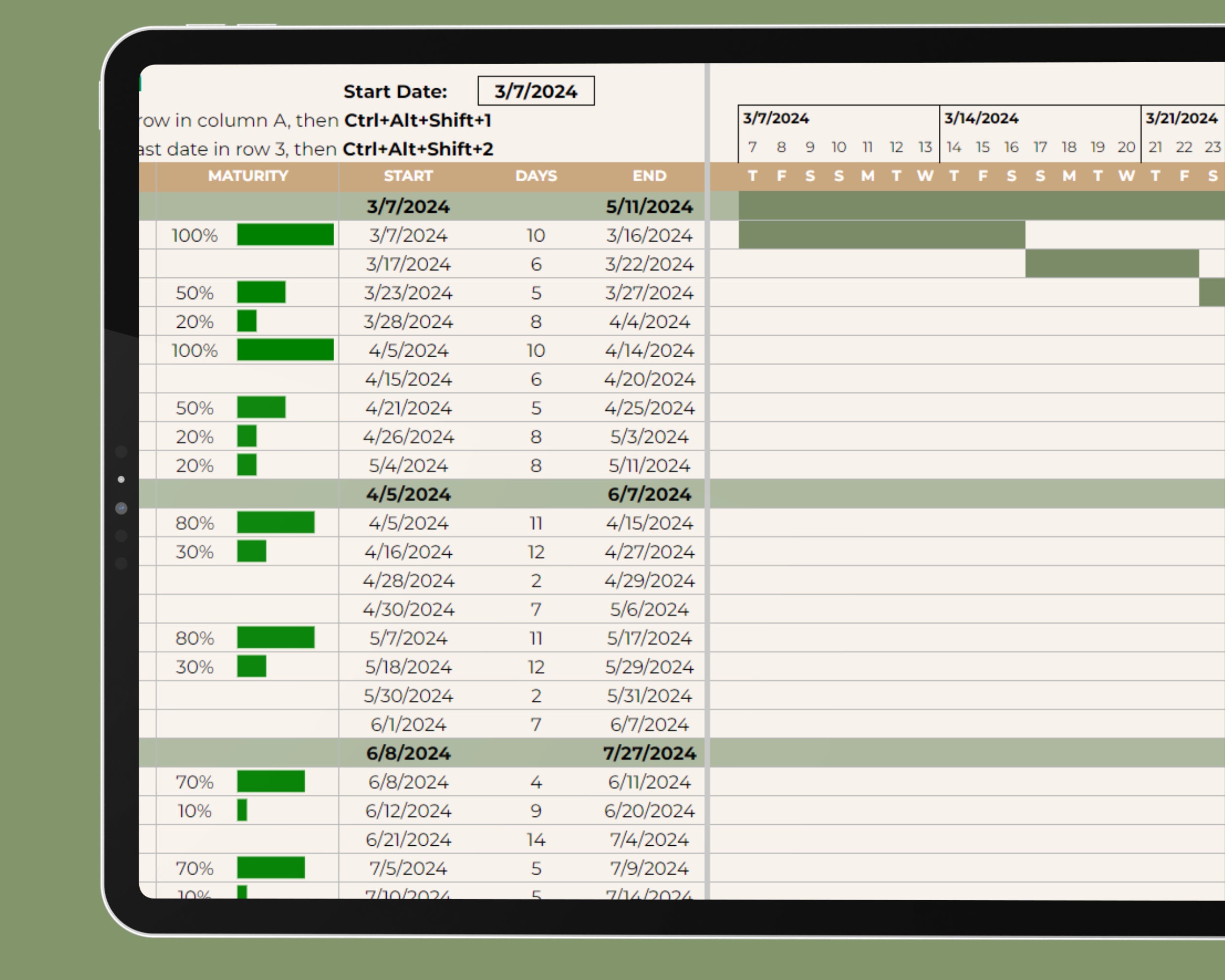 Garden Planner Spreadsheet, Seed Starting/tracking Planner, Garden ...