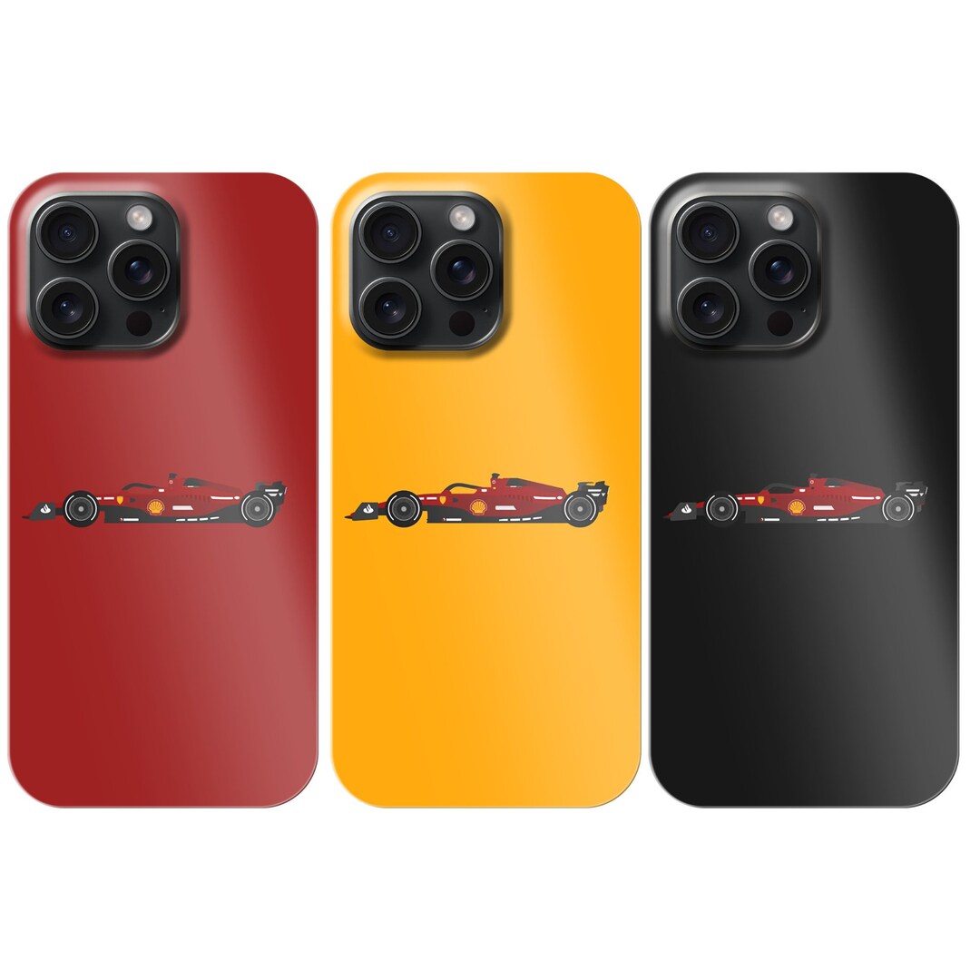 Formula 1 Minimalistic Fully Printed Phone Cases for iPhone and Samsung ...