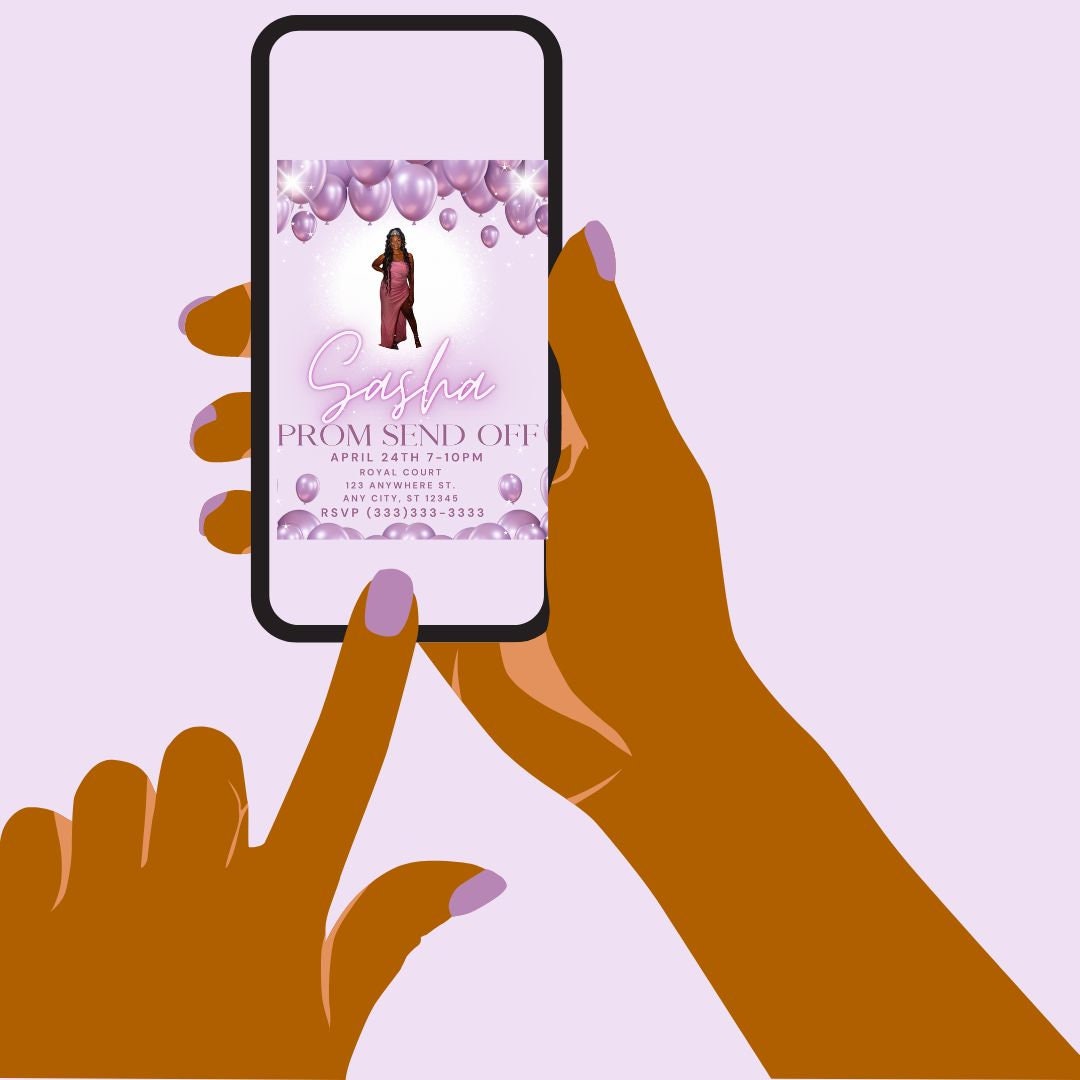 Prom Send off Prom Send off Invitations Prom Send off Poster Party ...