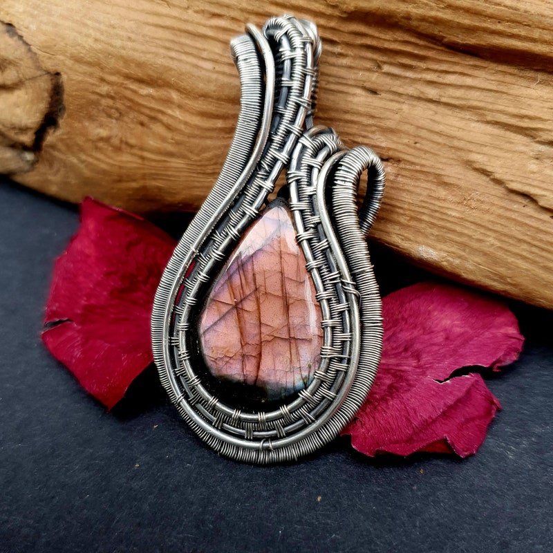 Wire Weaved Jewelry - Etsy