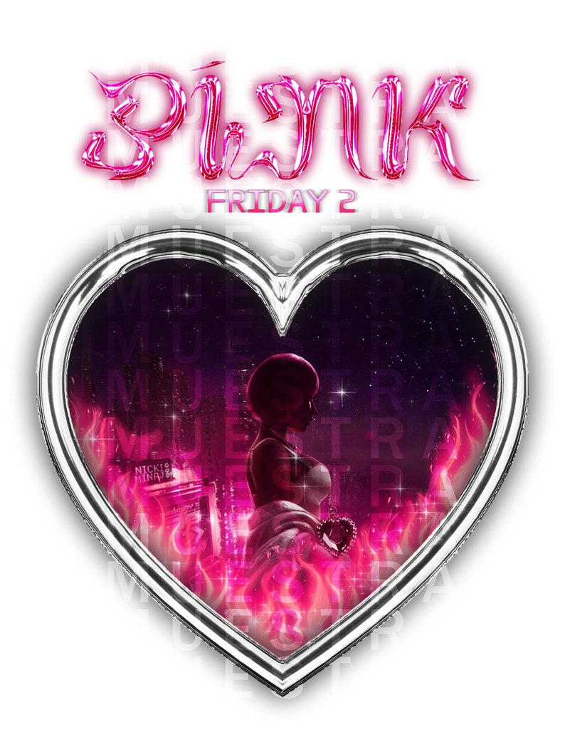 NICKI MINAJ PNG, Uvdtf, Pink Friday 2 Tour 2024 Gag City Tour 2024 ...