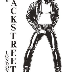 Backstreet Leatherman A1 Poster Tom of Finland - Etsy