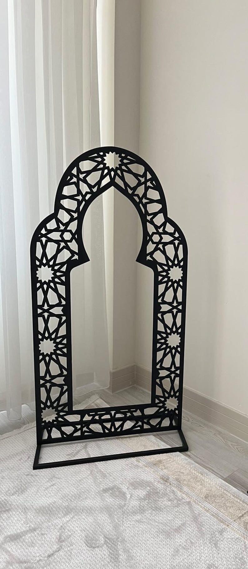 Islamic Motif Metal Mihrab: Aesthetic and Durable Design for Prayer ...