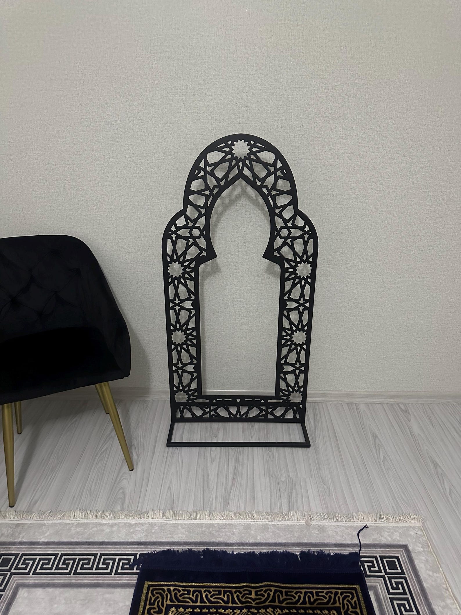 Islamic Motif Metal Mihrab: Aesthetic and Durable Design for Prayer ...
