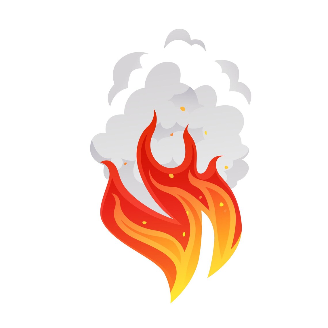 Fire SVG Bundle, Fire Clipart, Fire SVG Files, Fire Flames Svg, Flames ...