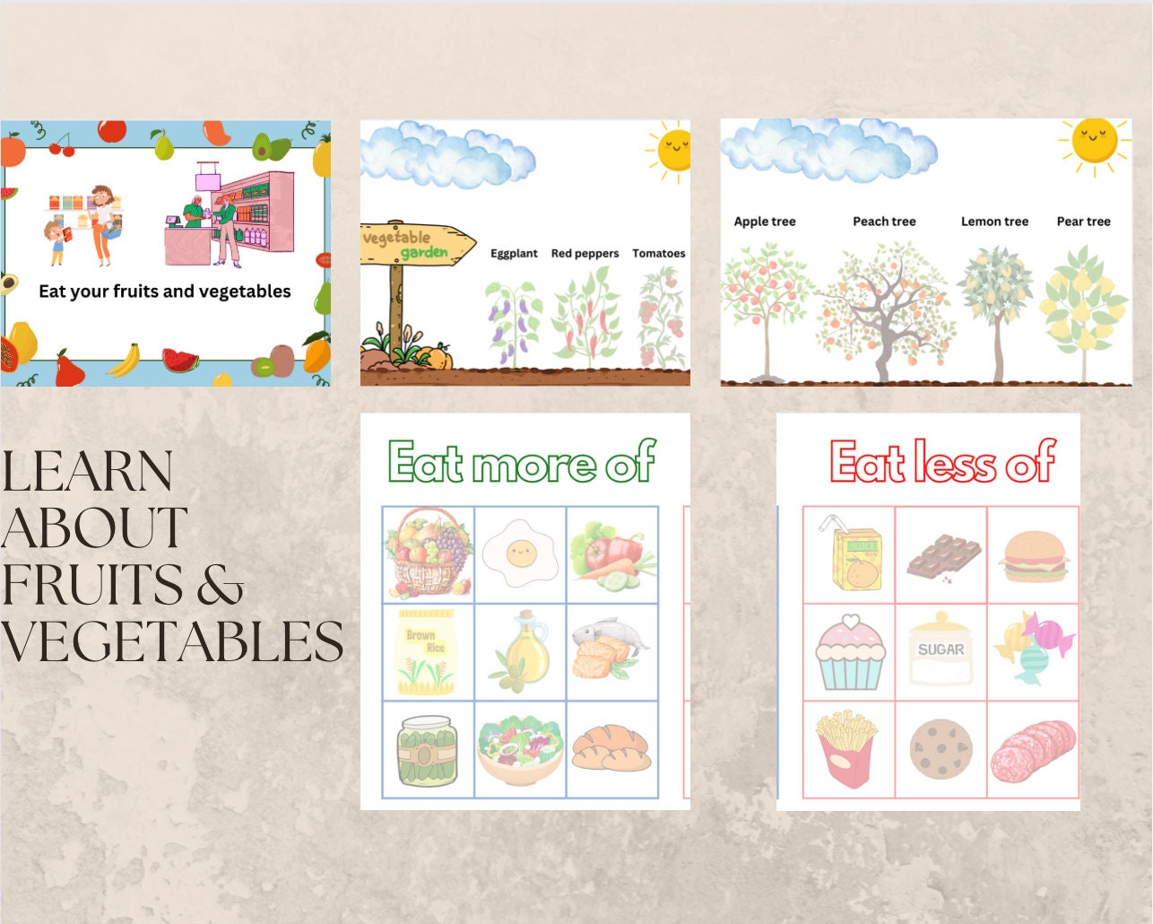 Fruits and Vegetables Sorting Activity Busy Book Printable, Busy Binder ...