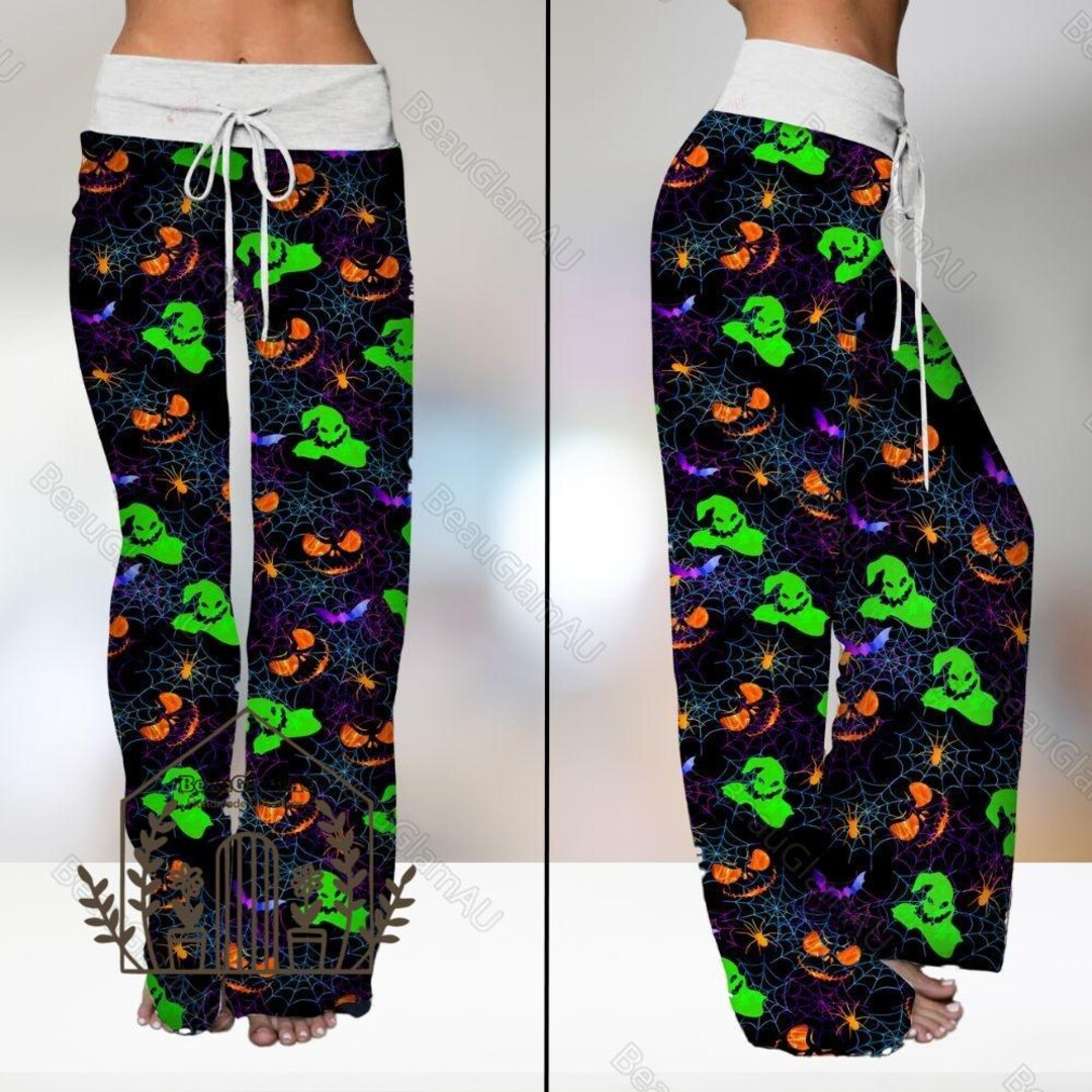 Halloween Disney Nightmare Before Trousers Pants, Oogie Boogie Pants ...