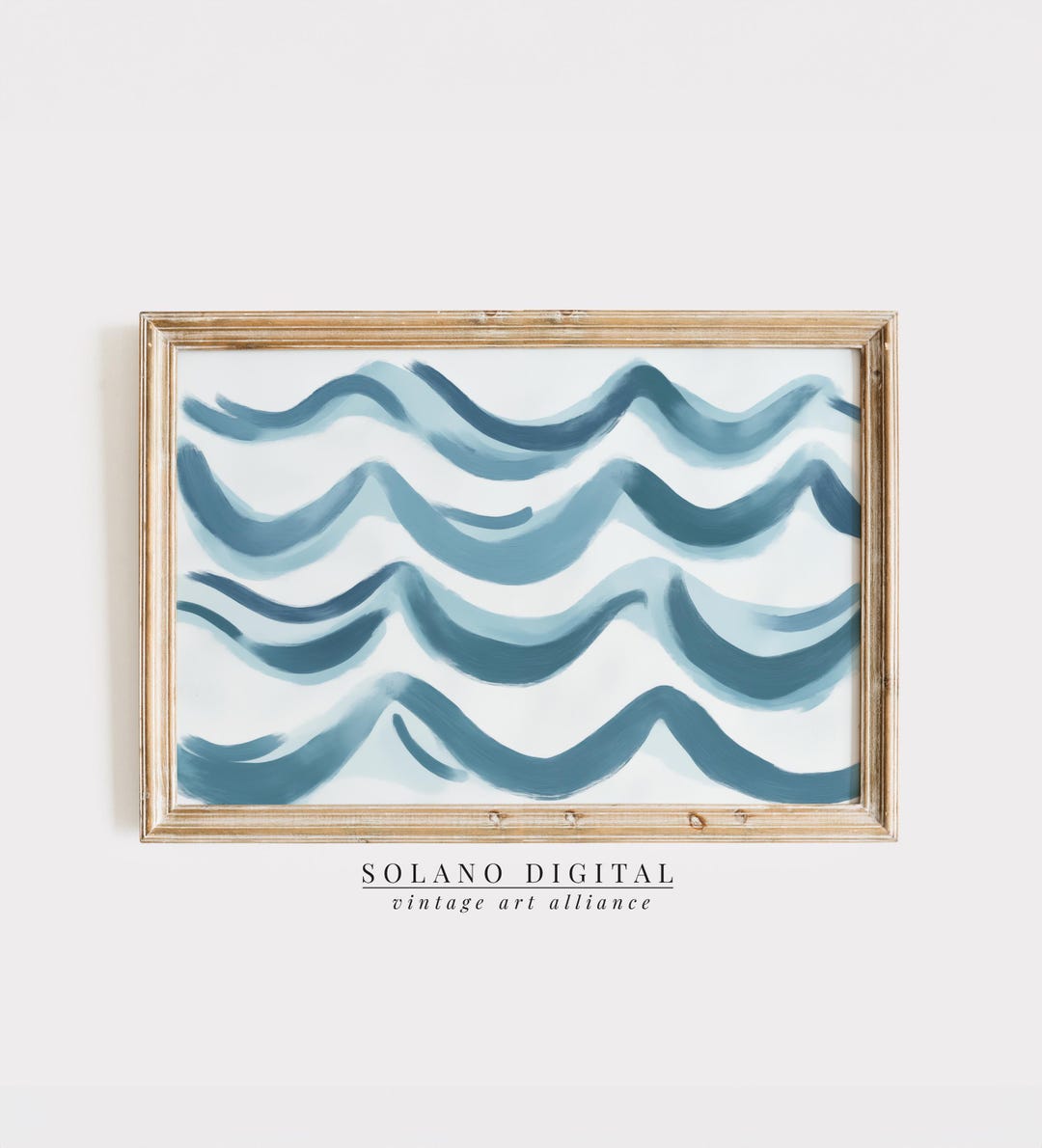 Ocean Painting Wall Art Printable Ocean Wave Print Beach House Decor ...