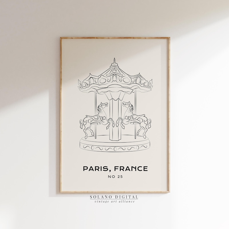 Paris Carousel - Etsy
