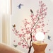 Pink Cherry Blossom Tree Wall Decal – Japanese Style Wall Sticker - Etsy