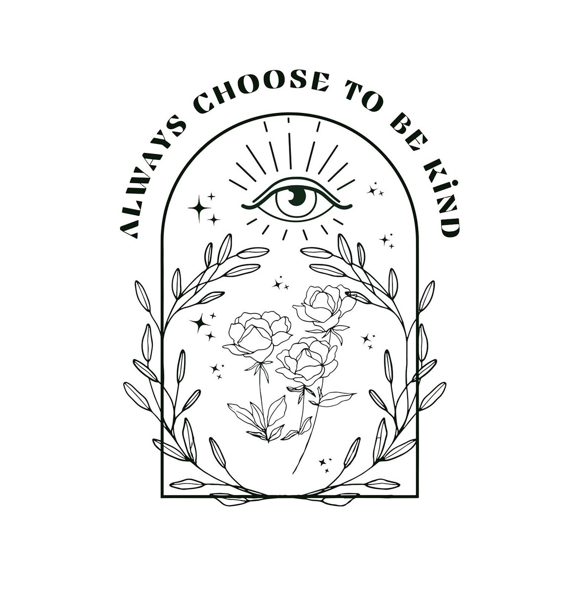 Kindness Svg, Always Choose to Be Kindn Cut File for Cricut or ...