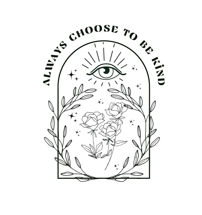 Kindness Svg, Always Choose to Be Kindn Cut File for Cricut or ...