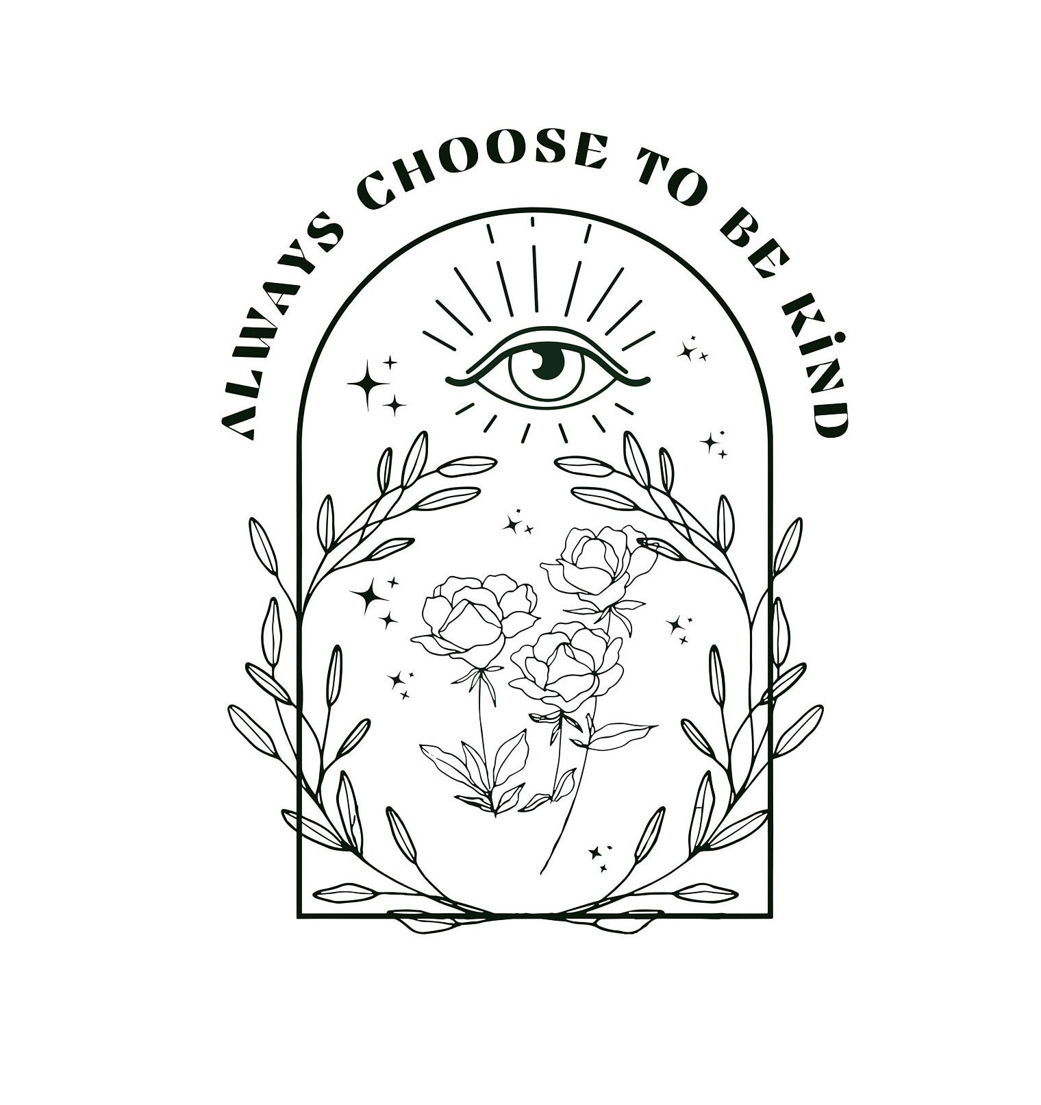 Kindness Svg, Always Choose to Be Kindn Cut File for Cricut or ...