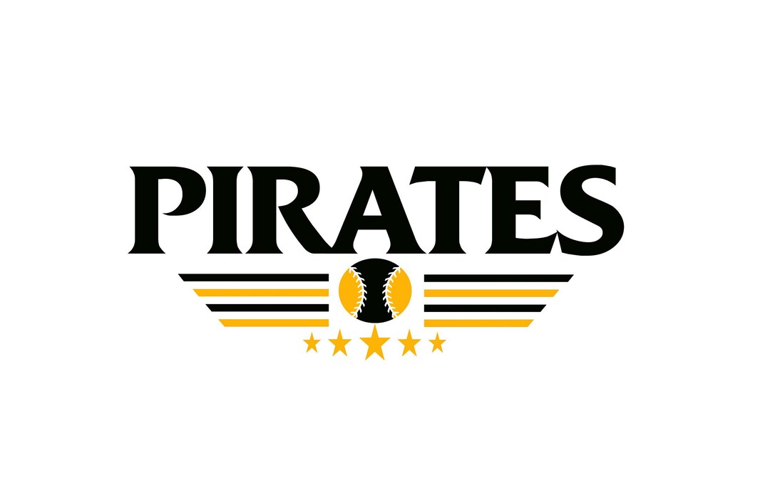 Pirates Baseball SVG Png Dxf Eps, Baseball Shirt Design SVG, Sports Svg ...