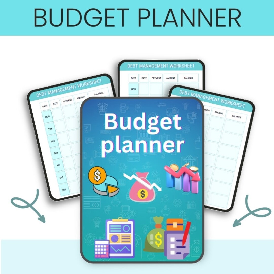 Digital Budget Planner- Finance Tracker, Savings Planner, Digital ...