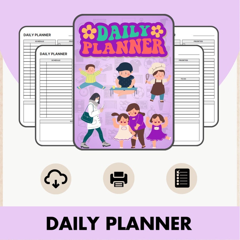 Digital Daily Schedule to Do List, Task Tracker, and Productivity ...
