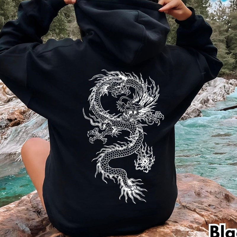 Dragon Hoodie - Etsy