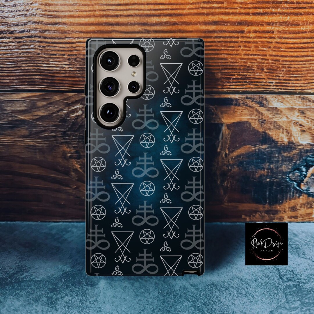 Sigil Phone Case, Gothic Occult Pattern, Witchy Aesthetic, Satanic ...