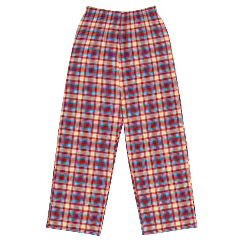 Red Checker Pajama Pants - Etsy