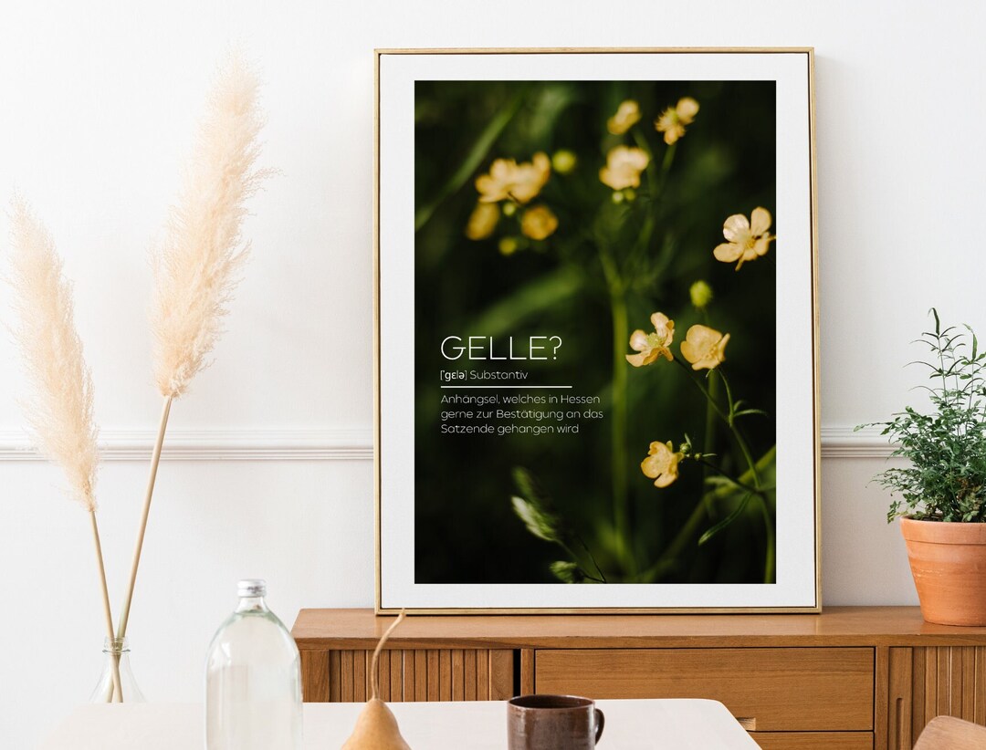 Poster: Hey Hessian Motivational Saying Digital Print Typo Image Art ...