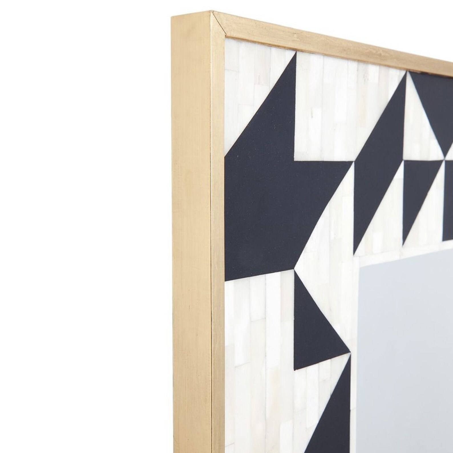 Bone Inlay Rectangular Mirror , Bone Inlay Mirror, Bone Inlay Wall ...