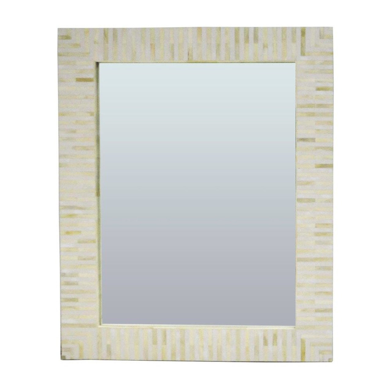 Bone Inlay Rectangular Mirror , Bone Inlay Mirror, Bone Inlay Wall ...