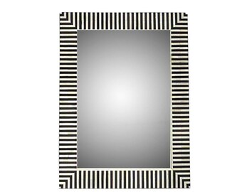 Bone Inlay Rectangular Mirror , Bone Inlay Mirror, Bone Inlay Wall ...