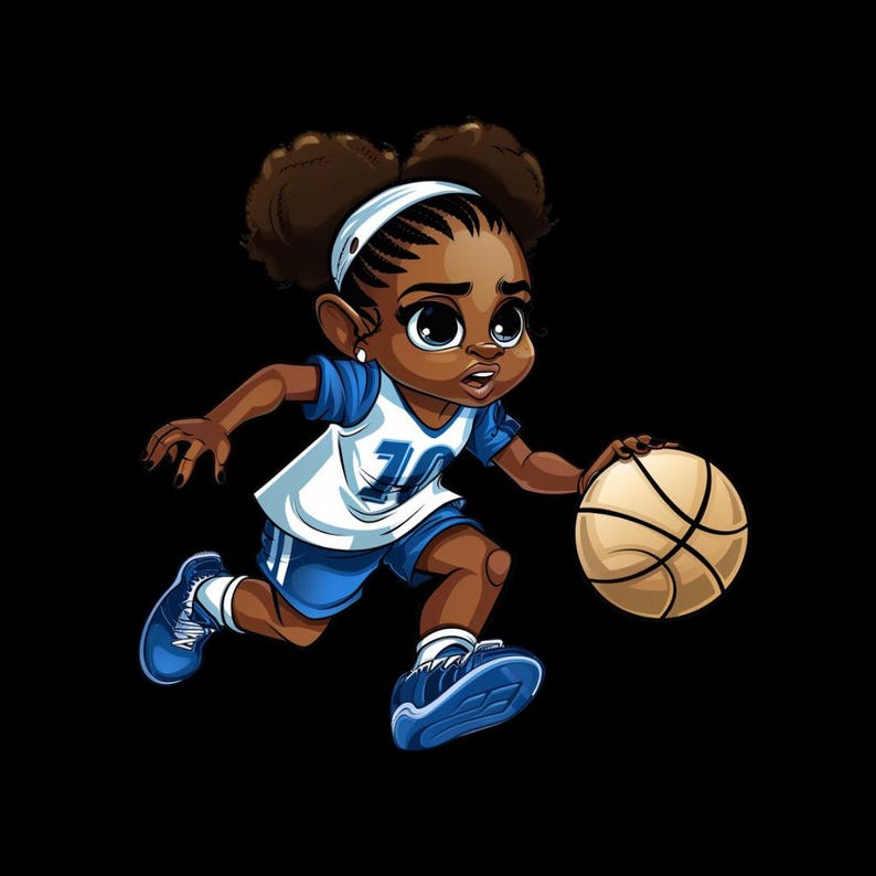 10 PNG Cute Basketball Girls PNG Bundle, Little League, Girl Basketball ...