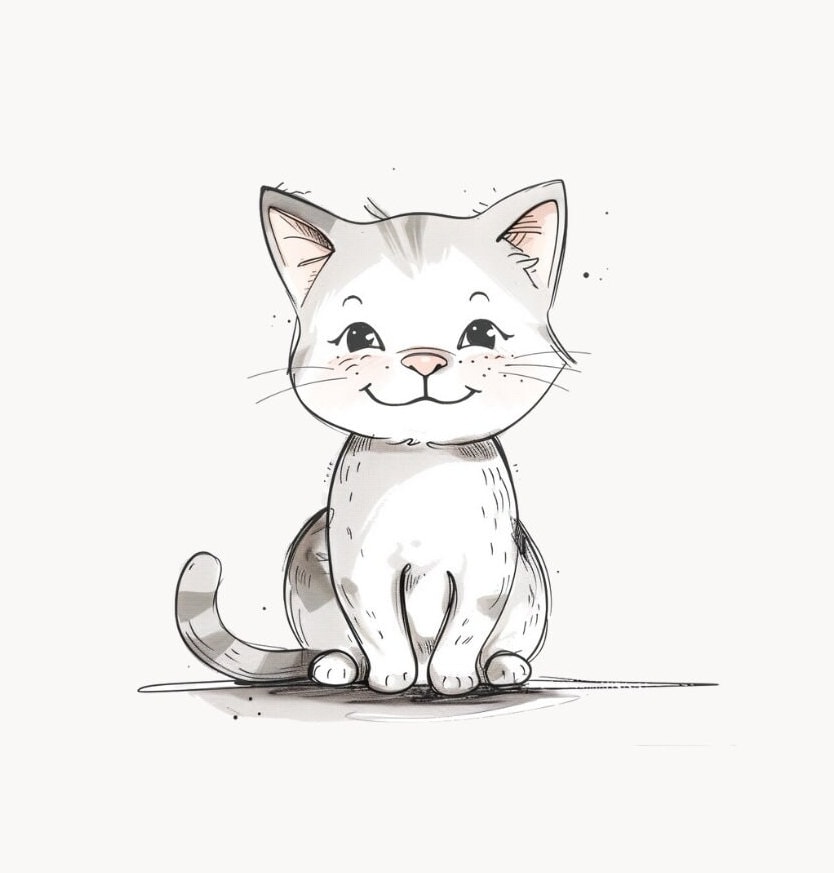 My Sweet 34 Cats Clipart Bundle, Cute Cat PNG, Kitten Graphics, Cute ...