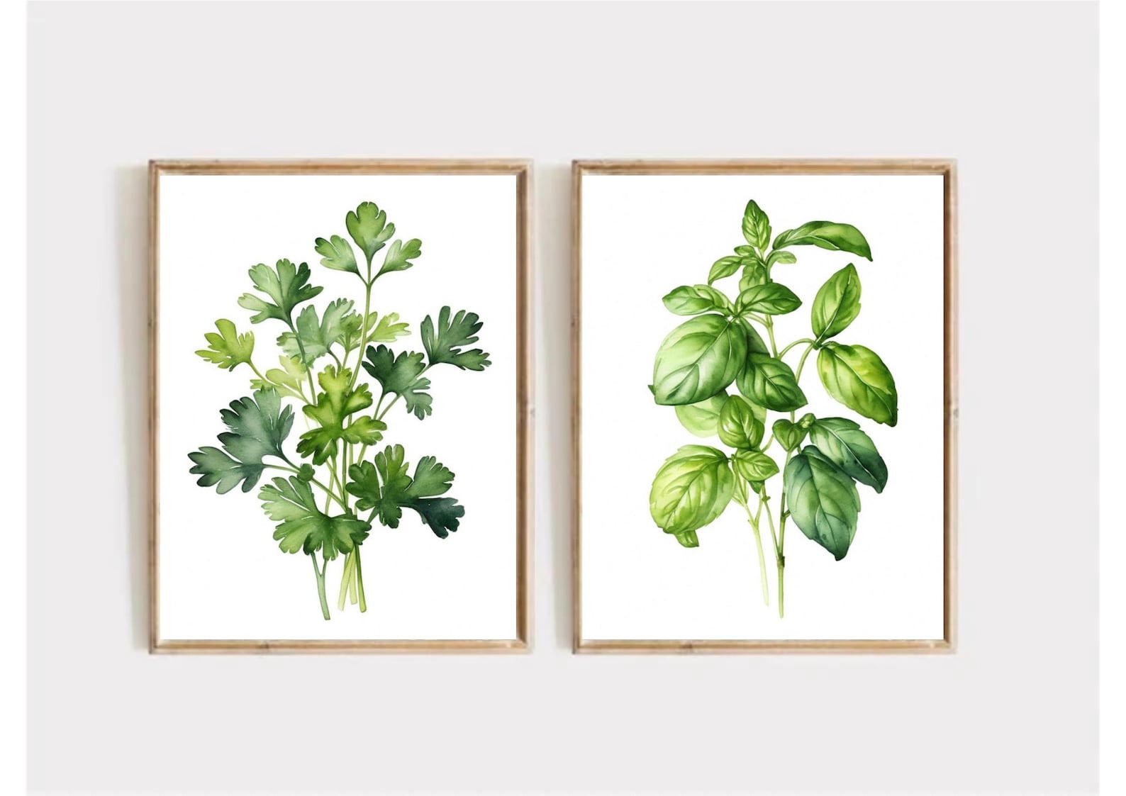 Parsley Painting Herbs Watercolor Printable Art Print Parsley Still ...