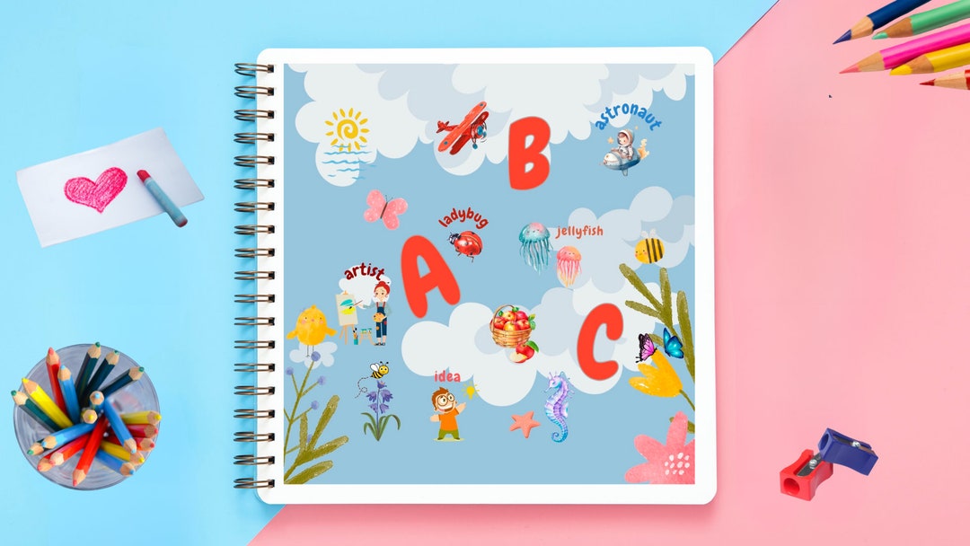 Printable Alphabet Book for Kids | A to Z Early Learning PDF ...