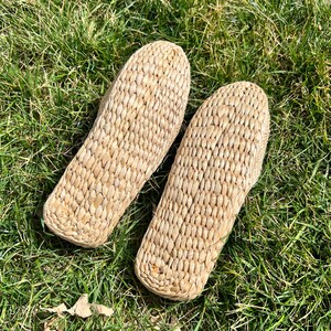 Handmade Straw Sandals - Eco-friendly Natural Woven Biodegradable ...
