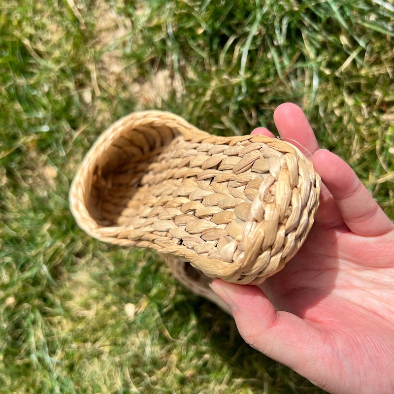 Straw Shoes - Etsy
