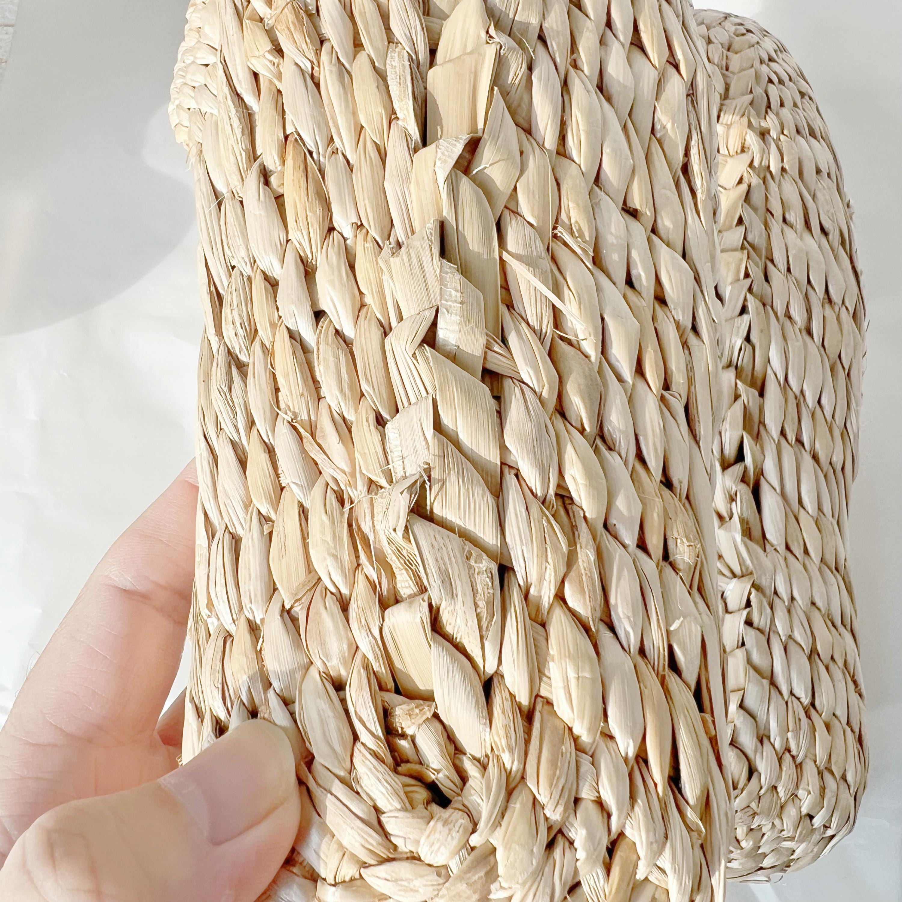 Handmade Cattail Straw Slippers: Eco-friendly House Shoes - Etsy