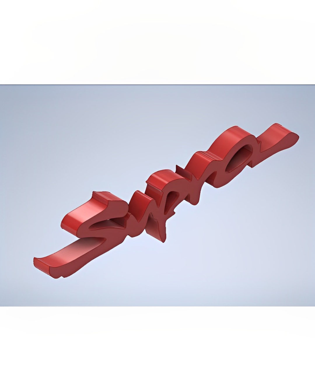 Supra Lettering 3D Printing - Etsy