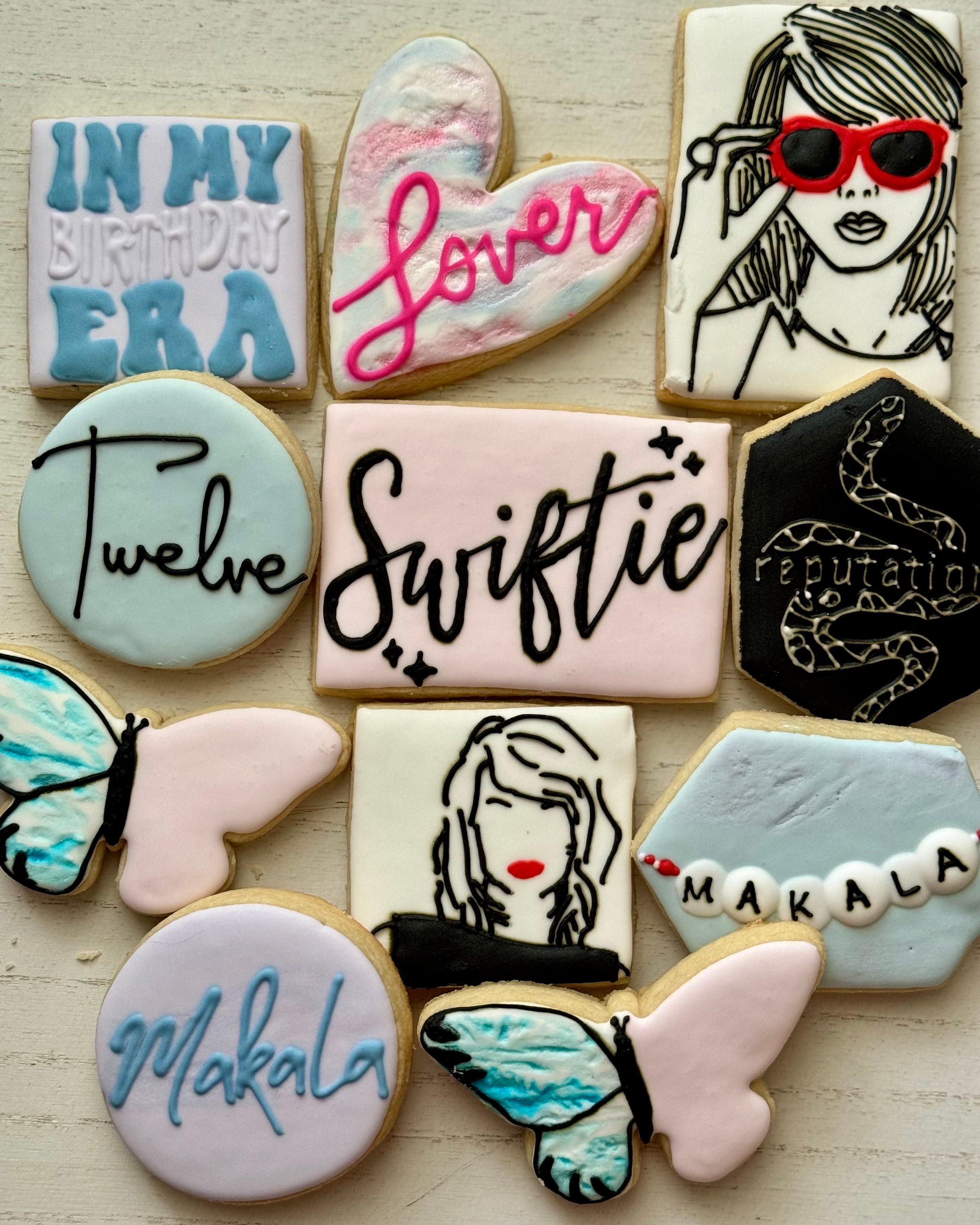 Taylor Swift Decorated Sugar Cookies, Taylor Swift Sugar Cookies ...