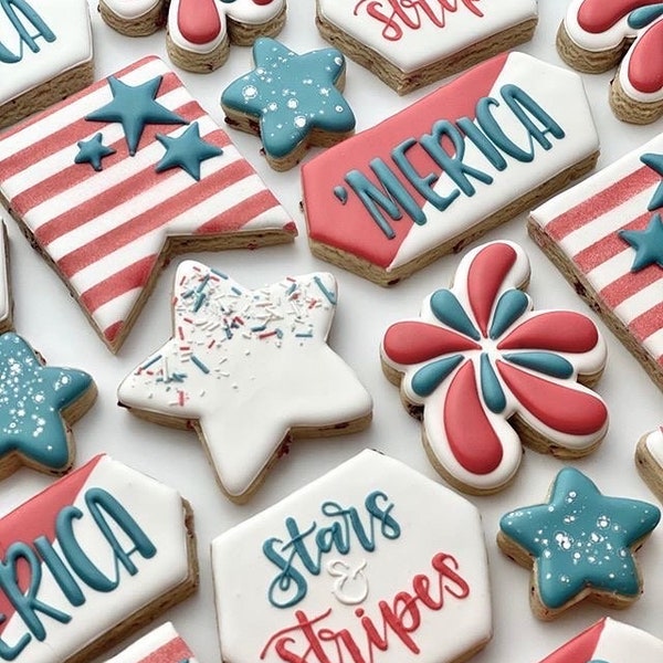 Memorial Day Cookie - Etsy