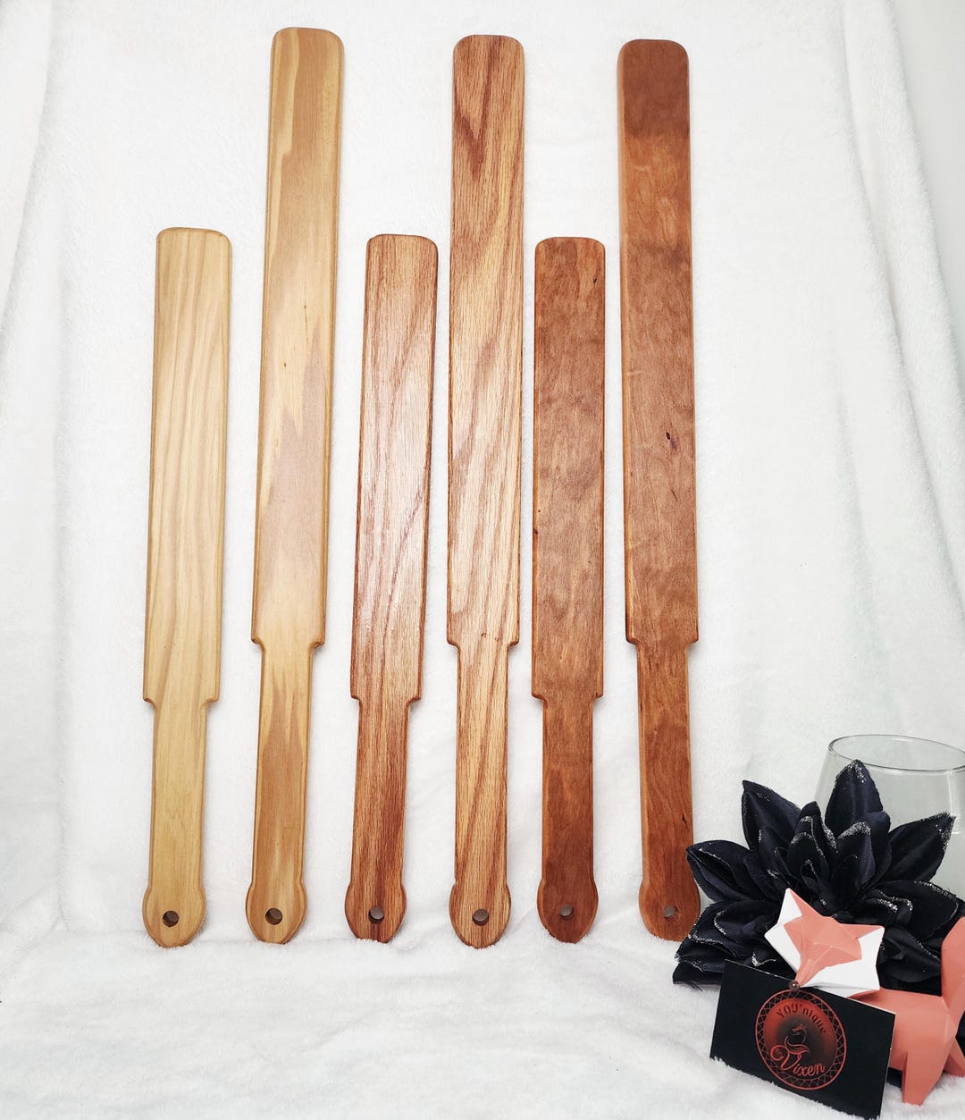 BDSM Wood Ruler Style Spanking Paddle for Erotic/impact Play. Kink/ Fetish/adult BDSM Discipline ...