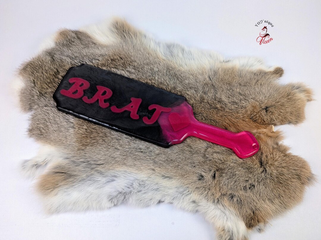 BDSM Sorority Frat Spanking Paddle, Impact Play Paddle, Unique Handmade ...