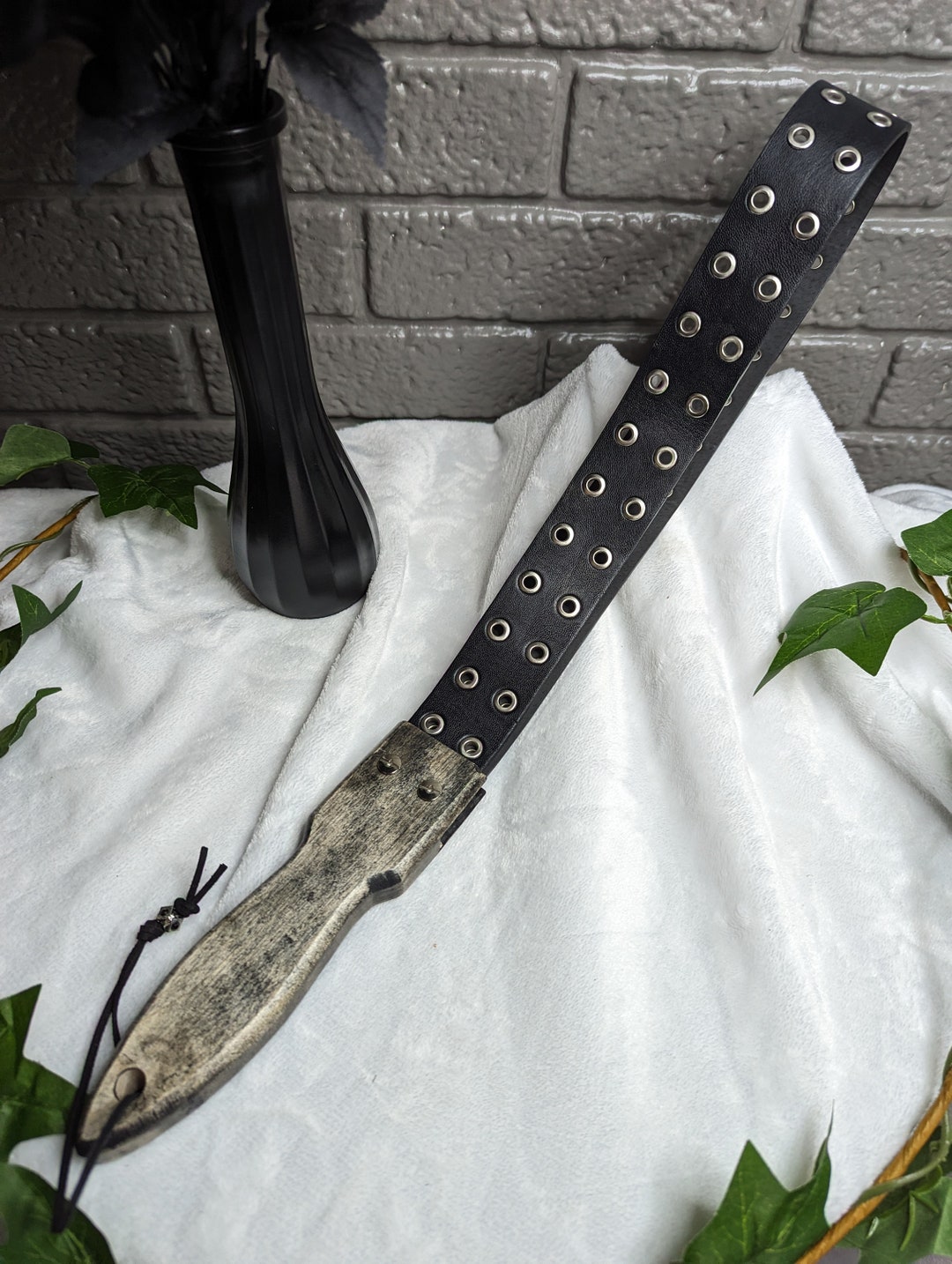 Spanking Belt With Handle. BDSM Flogging Belt for Impact Play. Unique ...