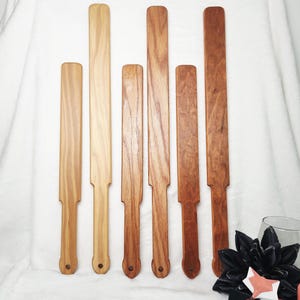 BDSM Wood Ruler Style Spanking Paddle for Erotic/impact Play. Kink/ Fetish/adult BDSM Discipline ...