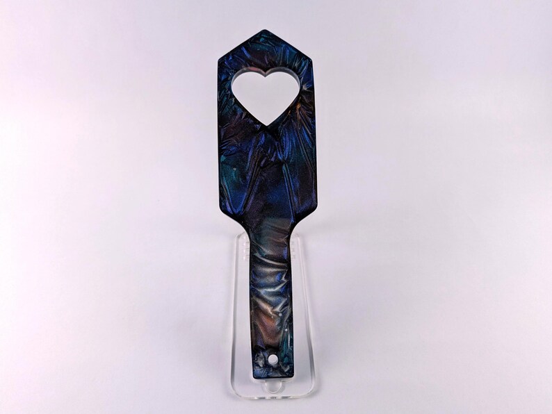 BDSM Blue Green Pink Spanking Paddle, Impact Play Paddle, Unique ...