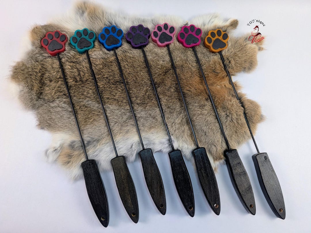 Puppy/kitty Paw Evil Stick/wicked Wand/riding Crop for Impact Play ...
