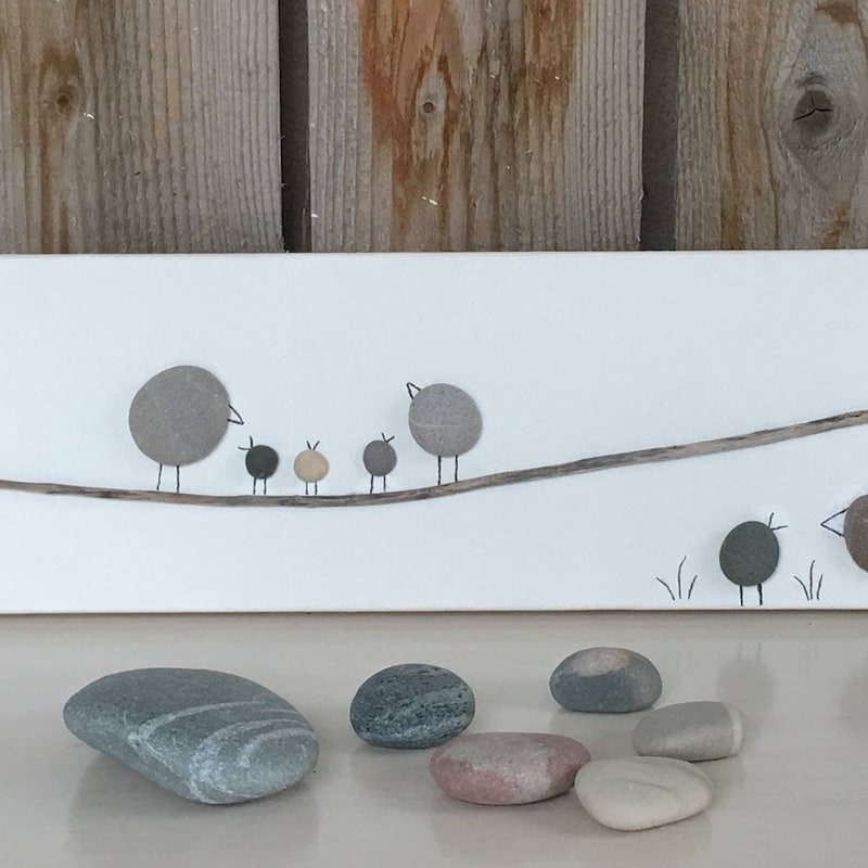 Pebble Art - Etsy