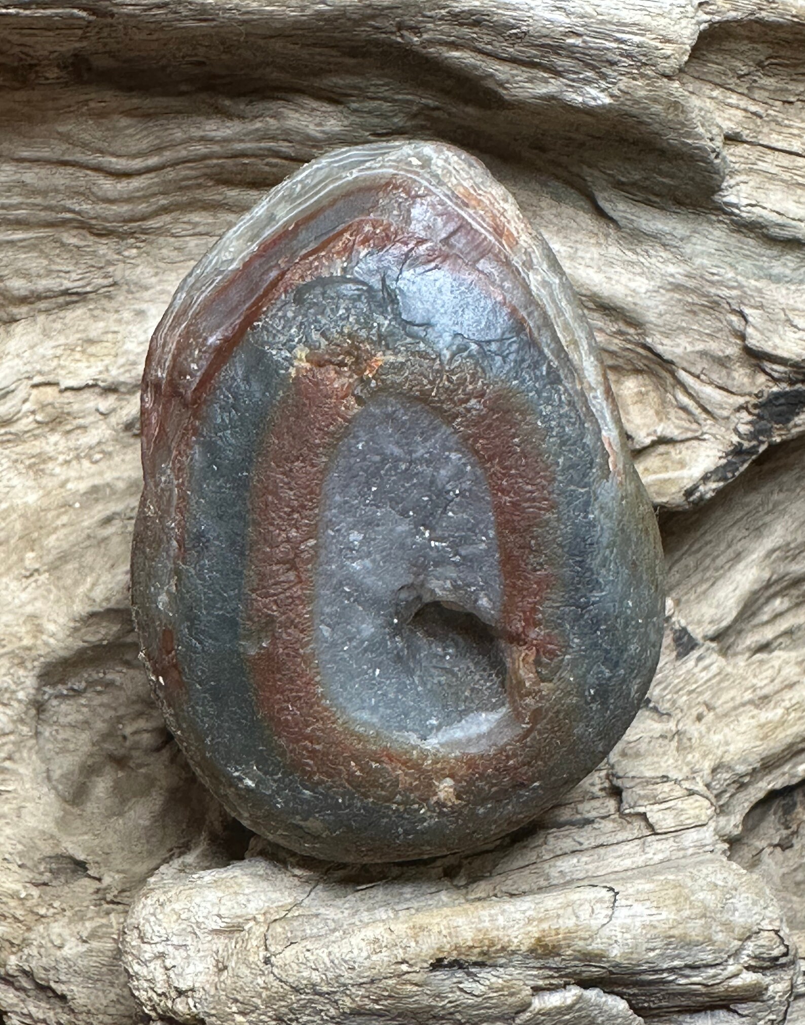 Lake Superior Agate 2.2oz LSA, Peeler, Bullseye Bander, Smooth Husk ...