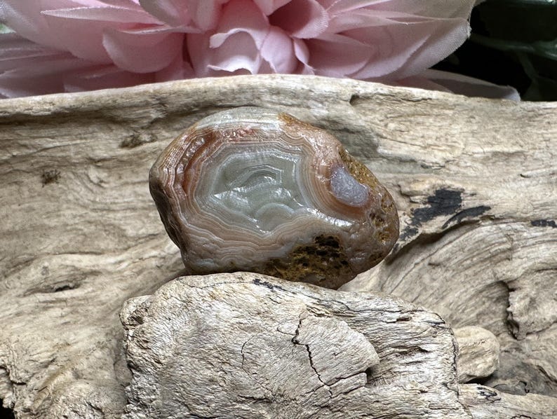 Lake Superior Water Level Eye Agate Stunner 1.8oz LSA Mega Bander, Red ...