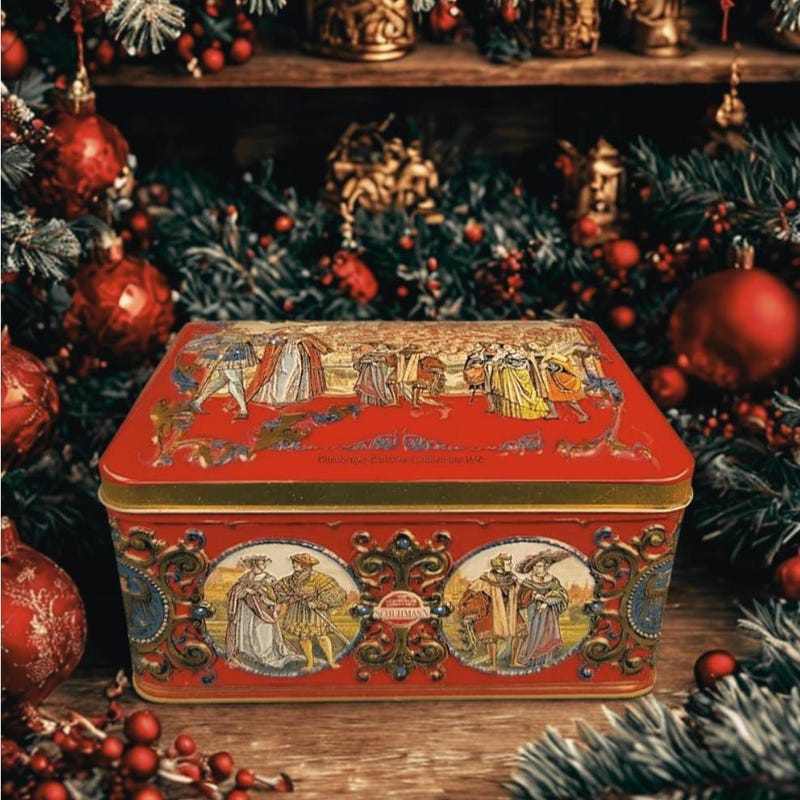 Musical Christmas Tins - Etsy UK